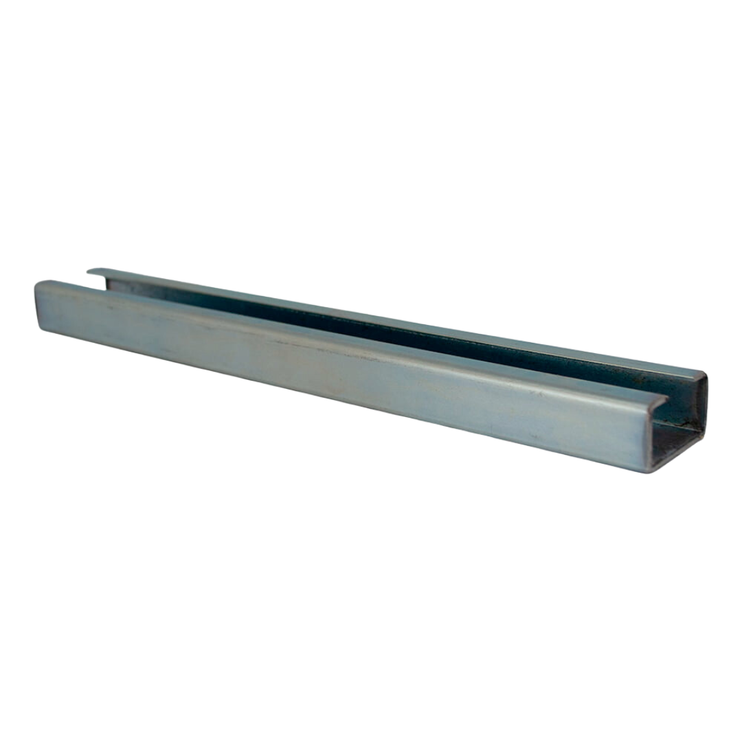 RIEL RC ZINCADO 19X35X3 MTS (1.5MM) x PACK 10 unidades — Exom