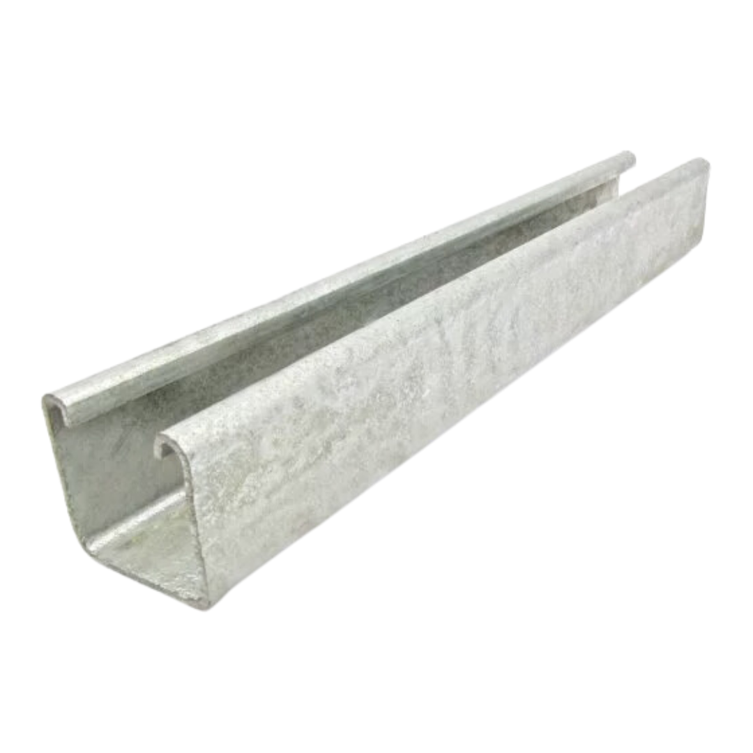 RIEL RUC PRE-GALVANIZADO 42X42X3 MTS (1.5MM) — Exom